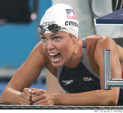 SWIMMING: DAY 1 / Silver lining for U.S. / Thompson caught on relay ...