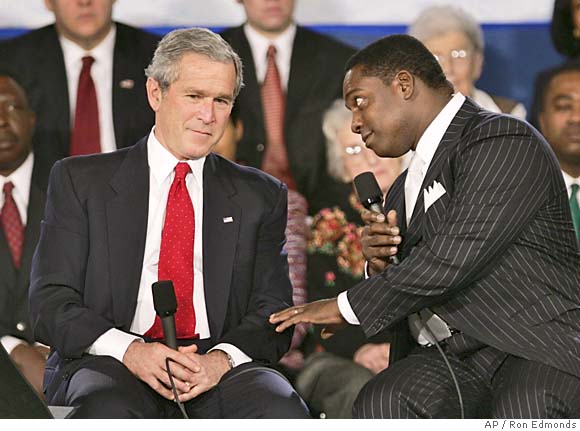 Democrats, Bush clash on private accounts / Both parties ignore ...