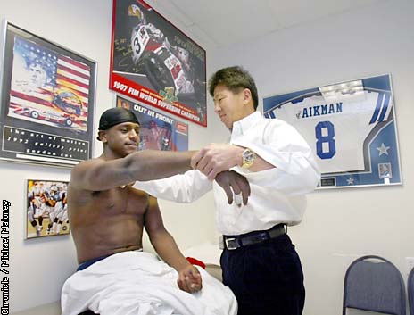 THE SPORT OF DOCTORING / Celebrity doctor gives off busy signals