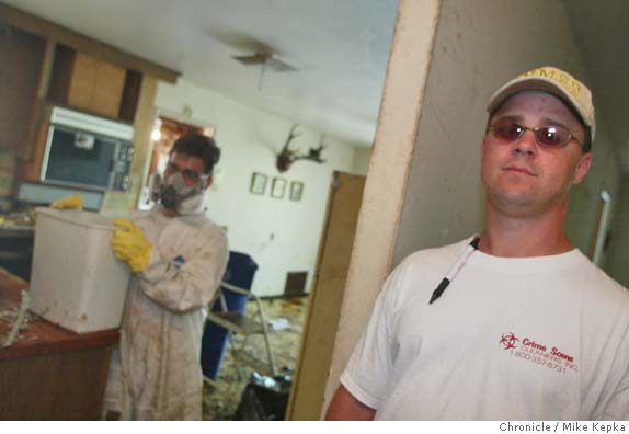 Making a killing at cleaning the mess people leave behind in this world