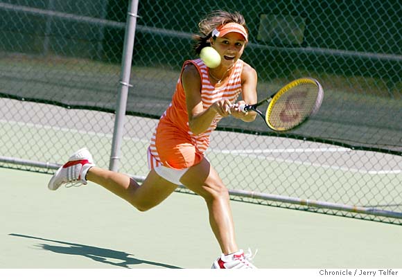 SPORTS / S.F. teen, family have sights set on smash tennis career