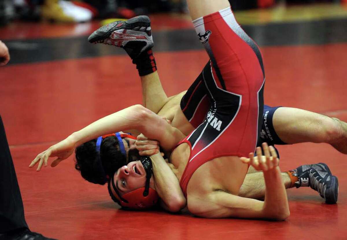 Danbury wrestlers dominate Fairfield Warde