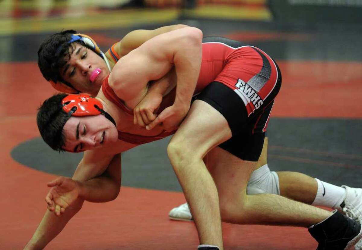 Danbury wrestlers dominate Fairfield Warde