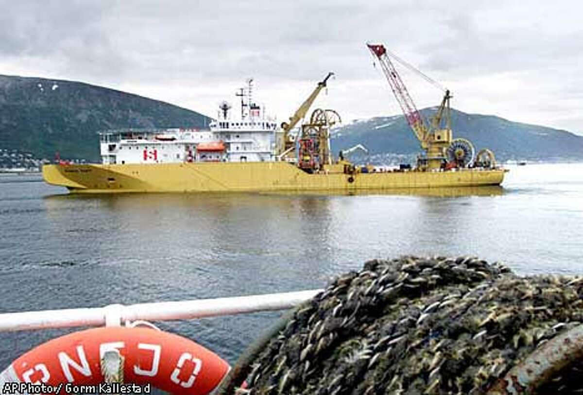 THE DISASTER / Russians Say Data Prove Sub Collision / U.S. vessels ...