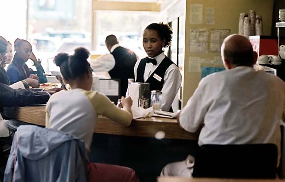 Ordinary people and a seedy diner may not make it at the box office ...