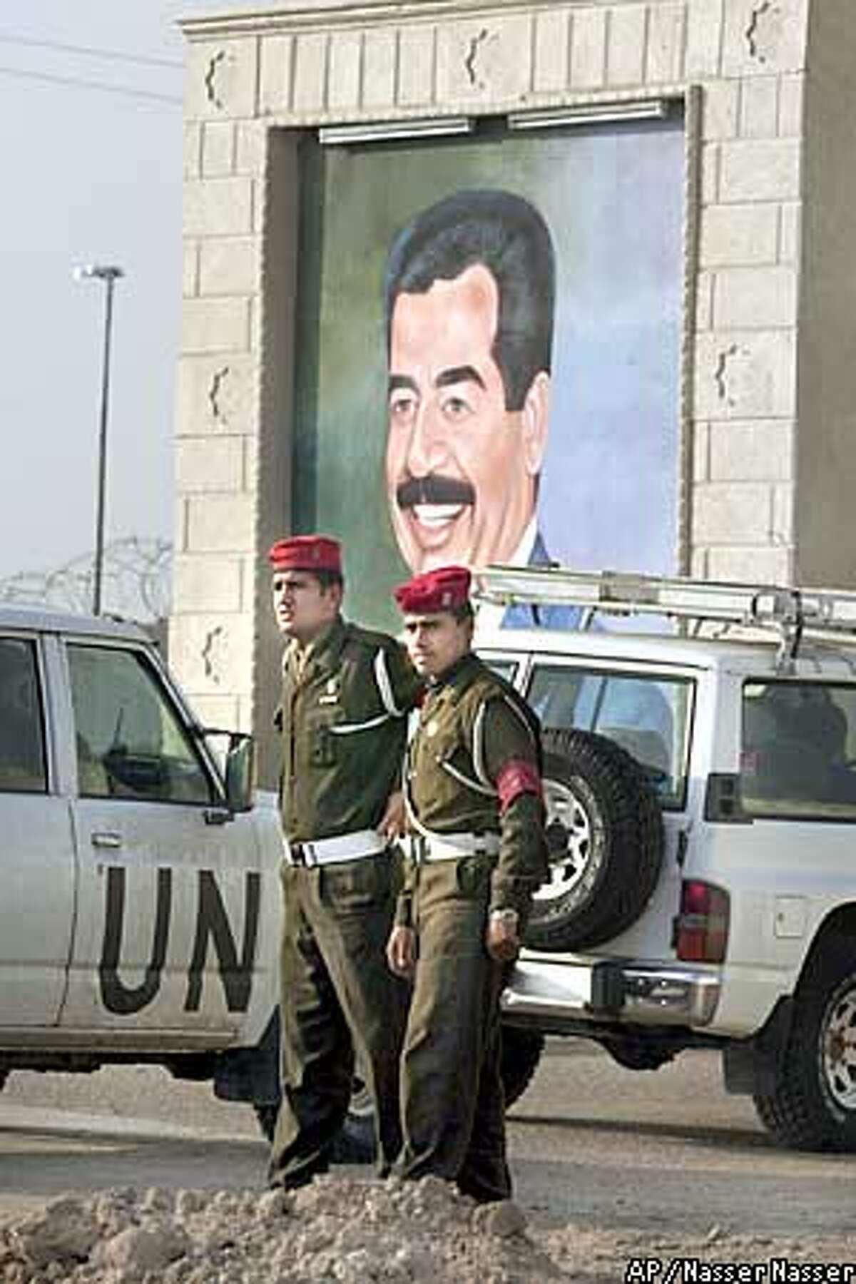 Inspectors check 3 Iraqi nuclear sites / Arms monitors visit complex ...