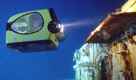 'Bismarck' goes to great depths