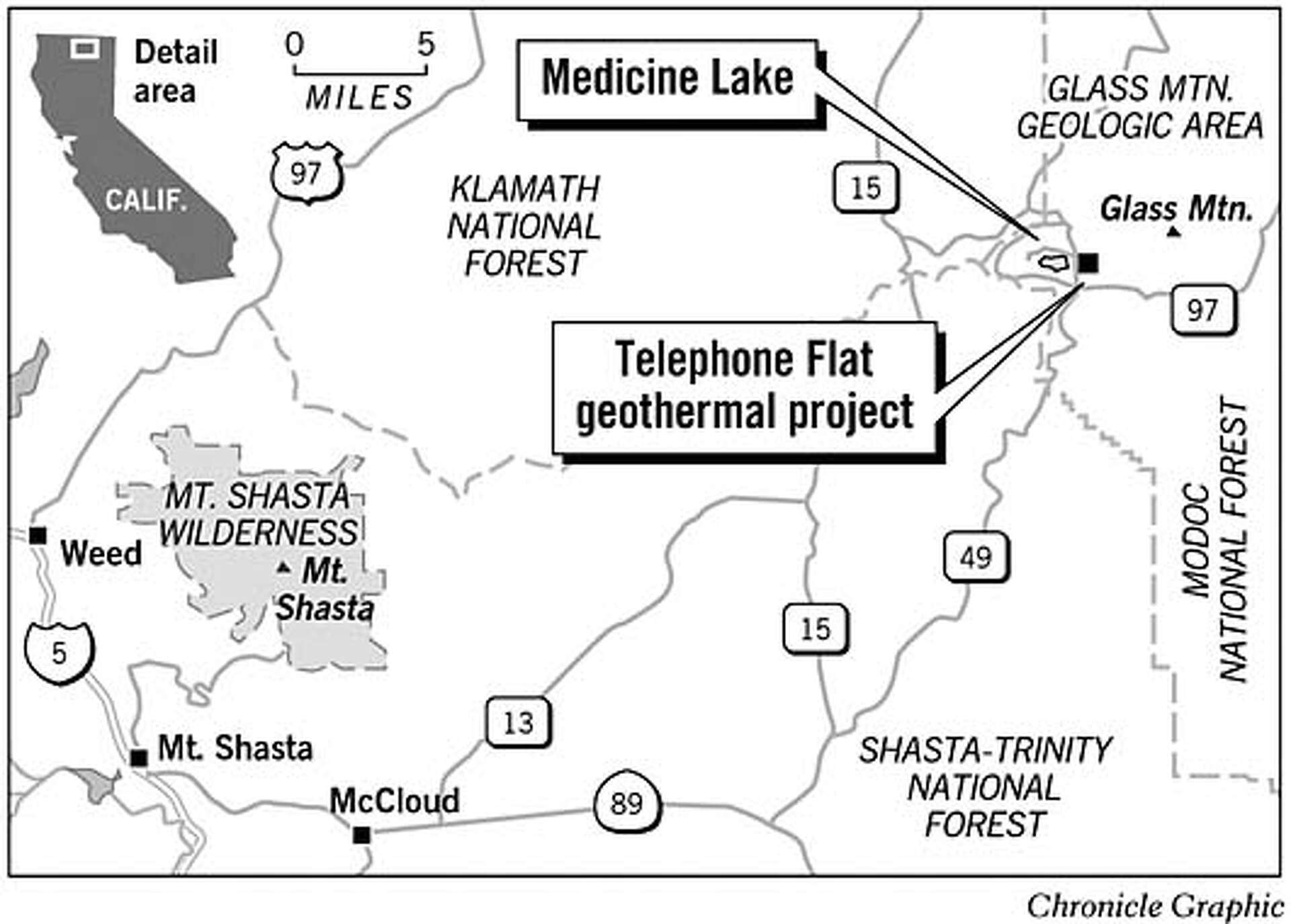Geothermal drilling near 'sacred' lake gets Bush OK / Second site would ...