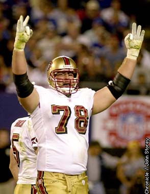 49ers' Gragg ready for Giants' Strahan