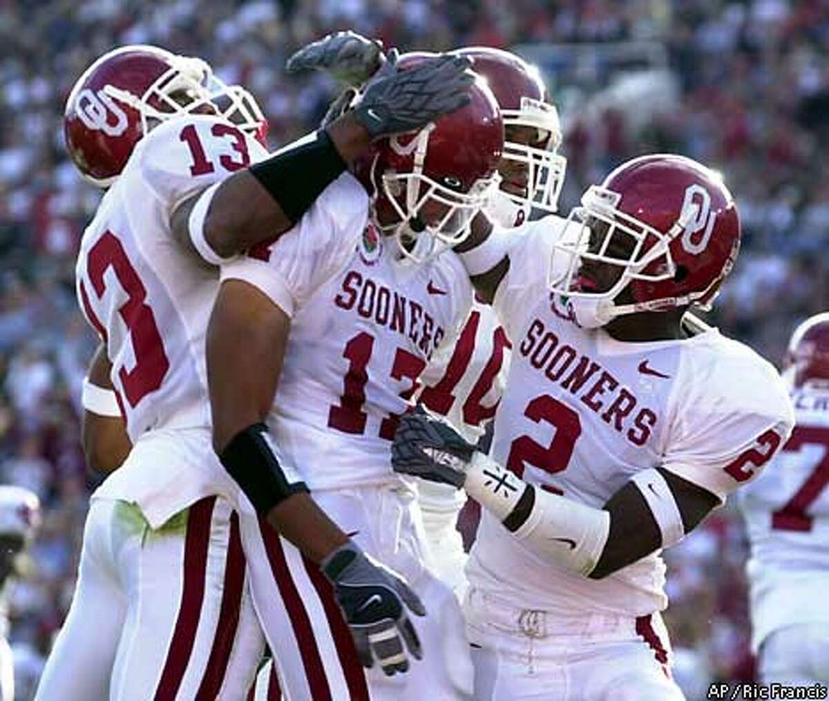 ROSE BOWL / Too high a Price for Cougars / Oklahoma crushes Washington ...