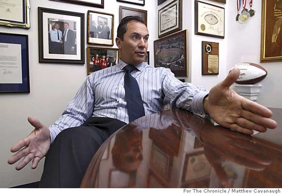 Former 49er follows his calling -- missile defense system advocate - SFGate