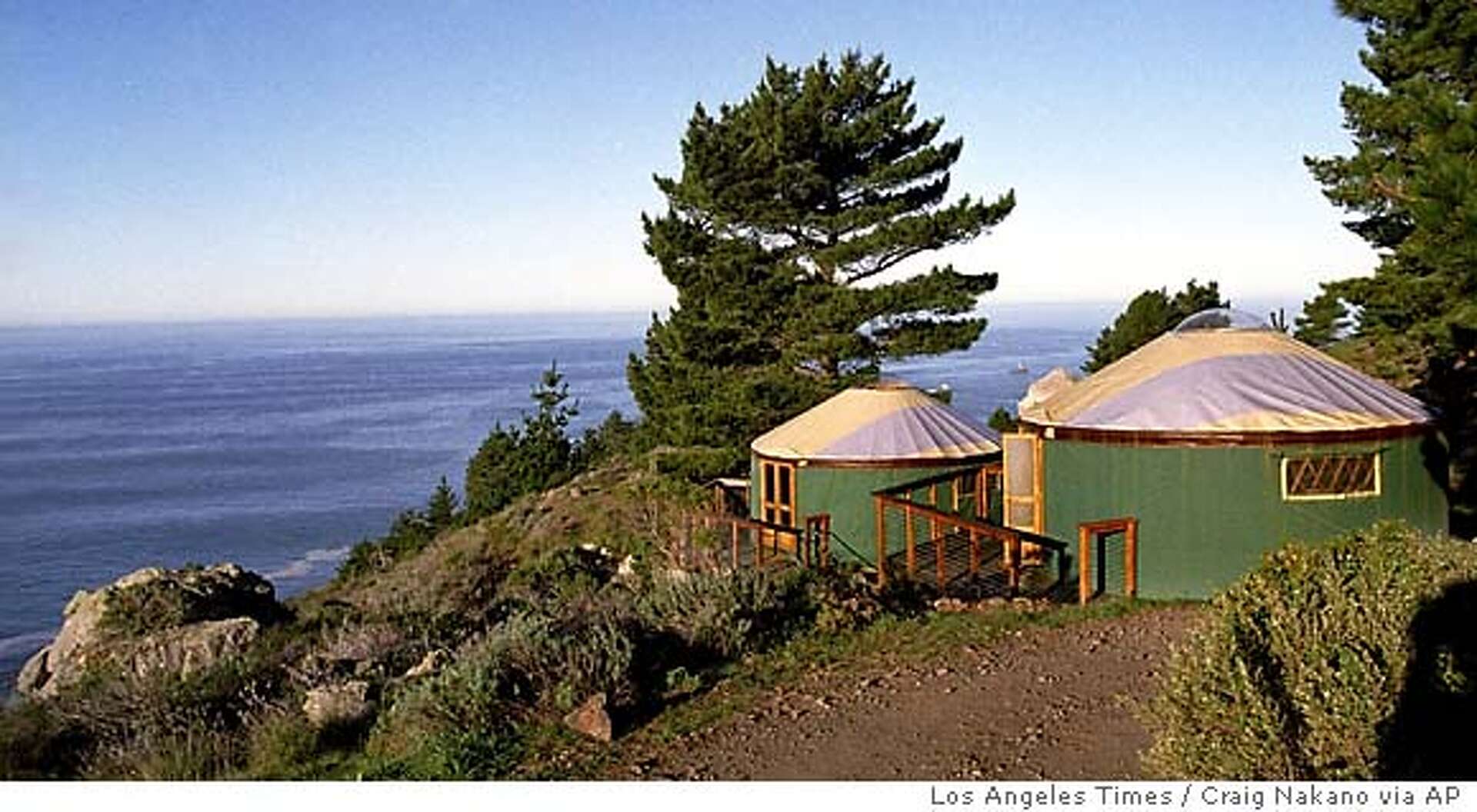 YURTS SO GOOD / Treebones Resort in Big Sur provides nature with a ...