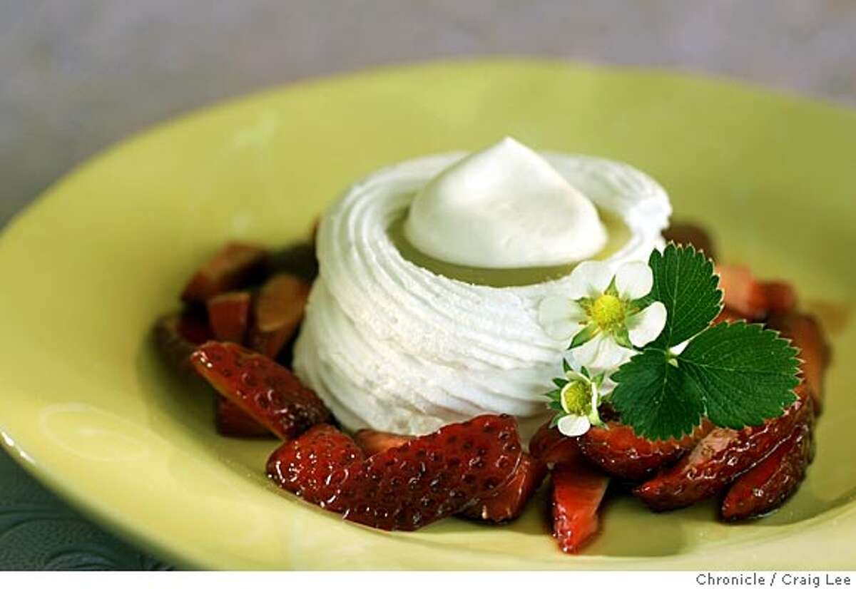 Sweet sensations / Fresh as spring, these eye-catching desserts put the ...