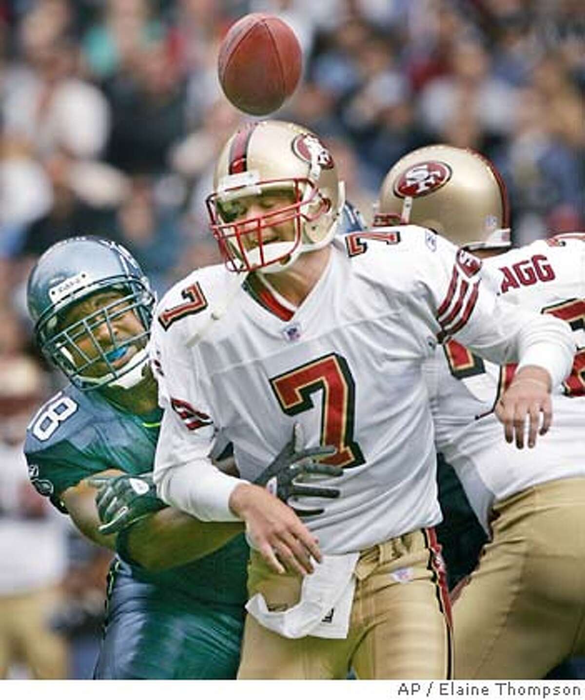 SCORELESS IN SEATTLE / 1st blanking of the 49ers since 1977