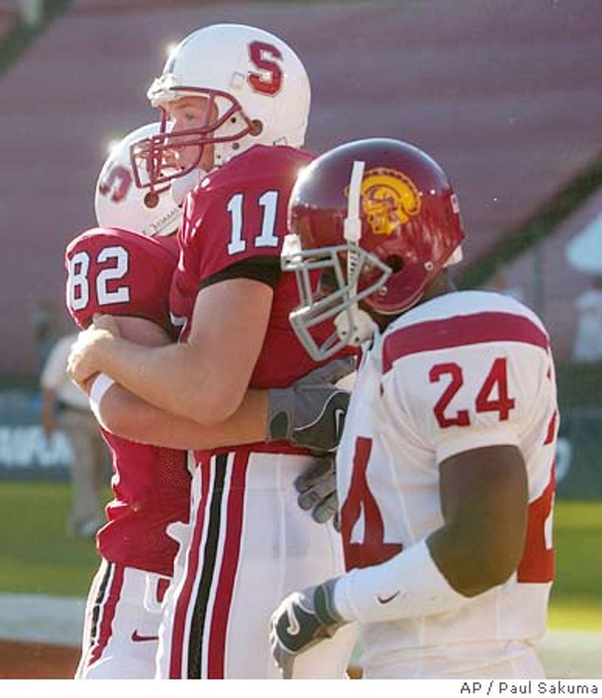No halfing it both ways / Stanford sees 28-17 lead slip away to No. 1 USC