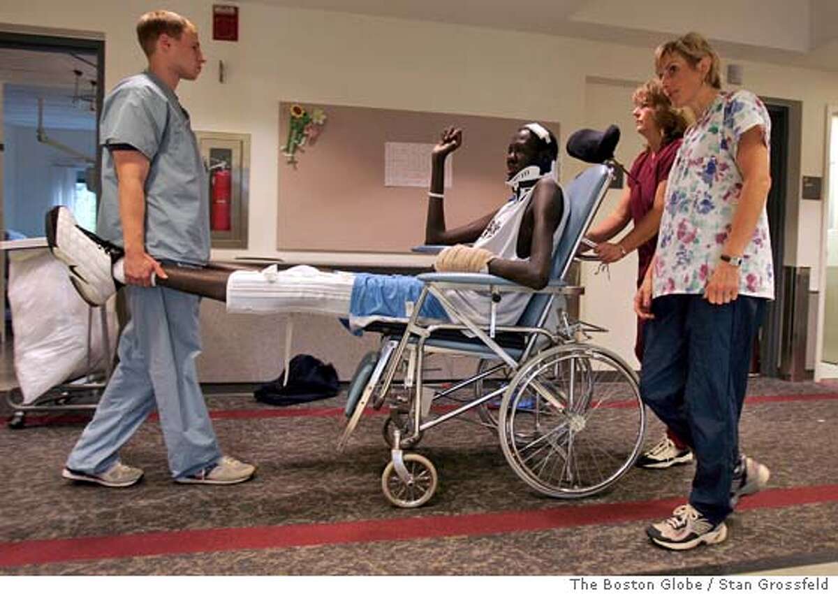 Fellow Warriors reach out to aid a gregarious giant down on his luck ...