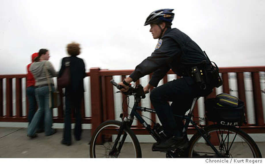 Armed with kind words and a helping hand / Golden Gate Bridge patrol ...