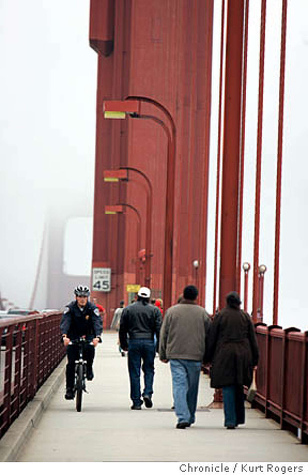 Armed with kind words and a helping hand / Golden Gate Bridge patrol ...