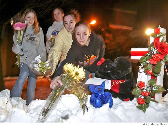 8 dead at church service / Gunman kills himself, fellow worshipers -- 4 ...