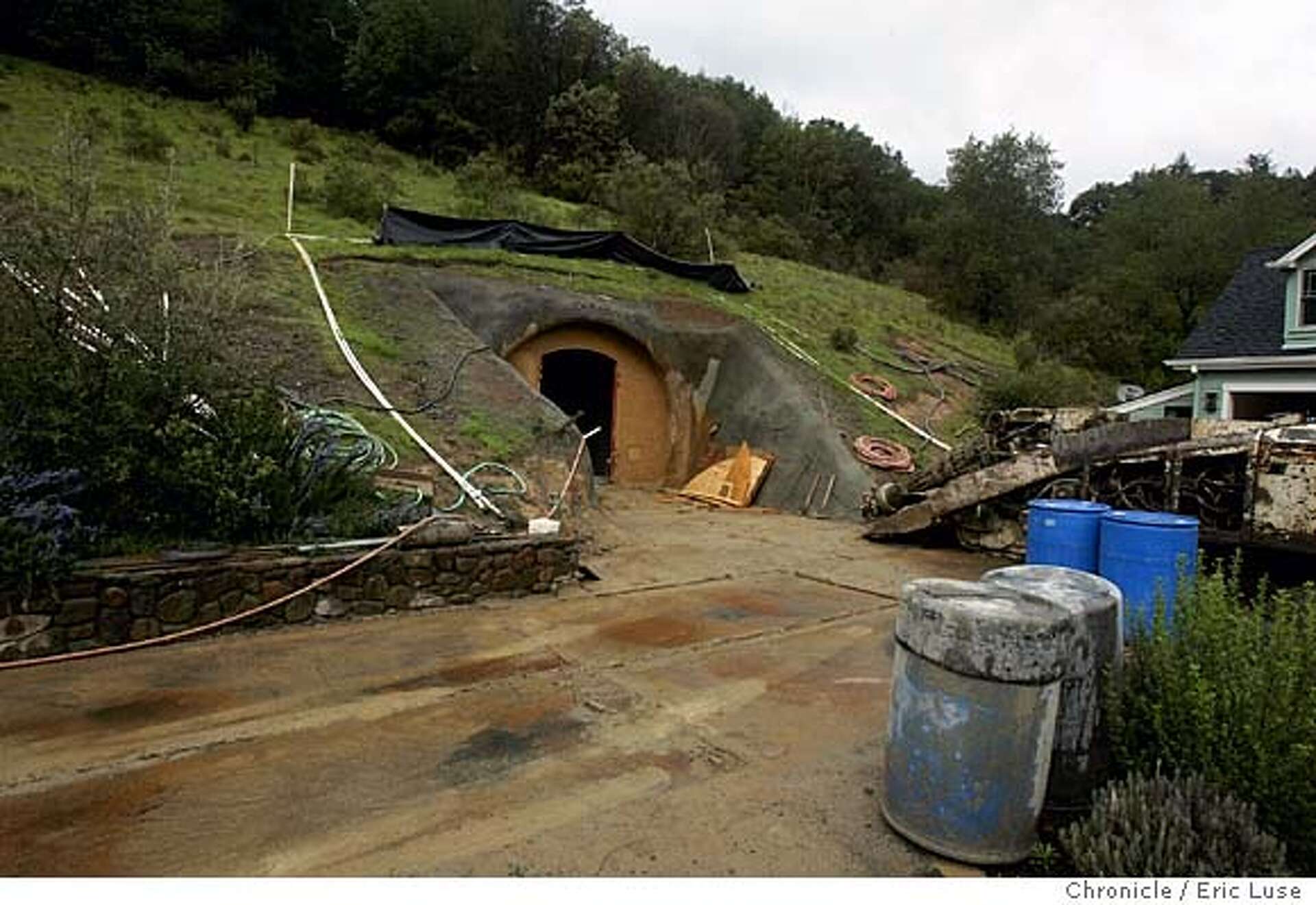 The fruits of burrowing / In Napa Valley caves are more than places to ...