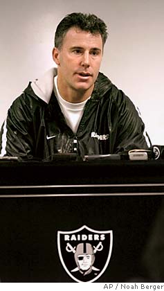 Gannon back in charge / Restructured contract for 38-year-old quarterback