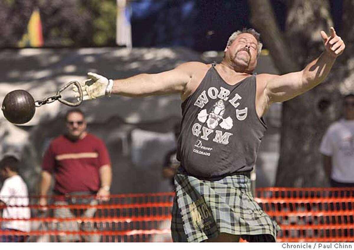 PLEASANTON / Solid meals, muscle at Scottish Games / Festival expects ...