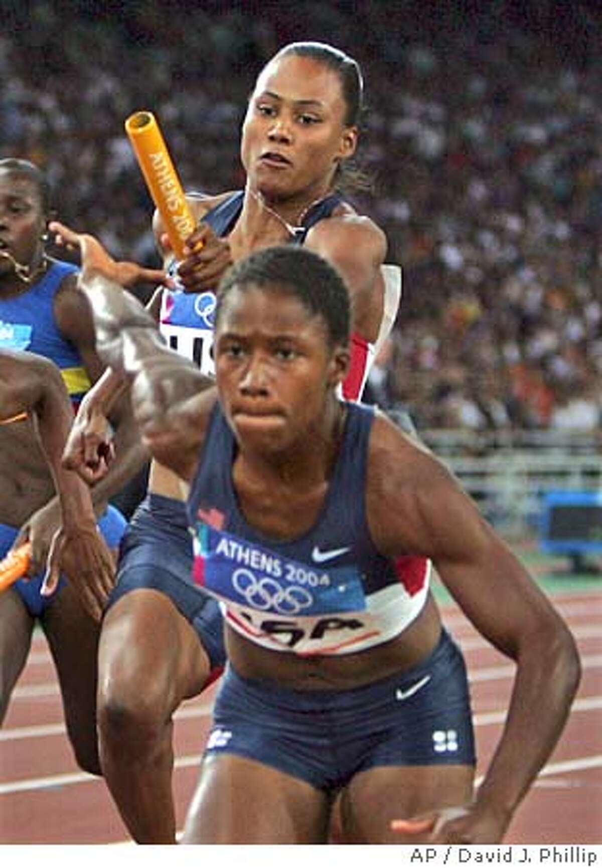 Women's 4x100 team is running on all cylinders