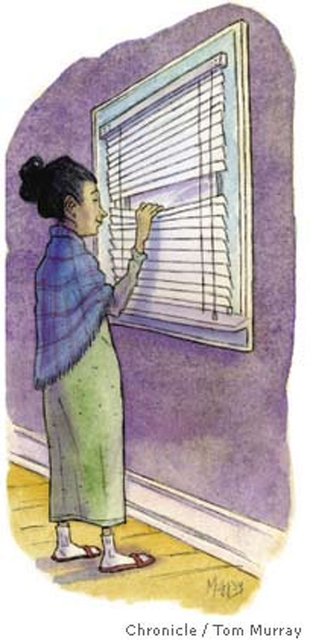 Peeping Mom / Getting personal through the window