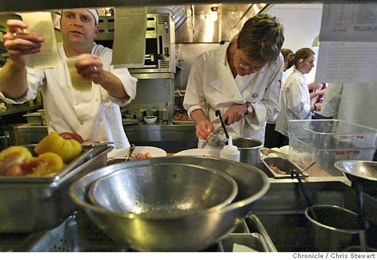 Economics of running a restaurant / Tireless chefs do double duty as ...