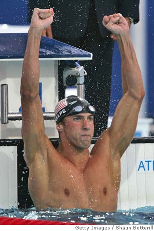 SURPRISE ENDING / After one more gold, Phelps yields relay spot