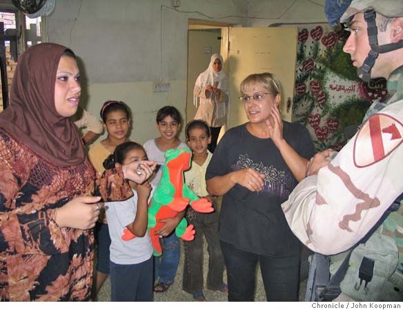 Disabled kids in a pinch get GI help / Baghdad institute wins American ...