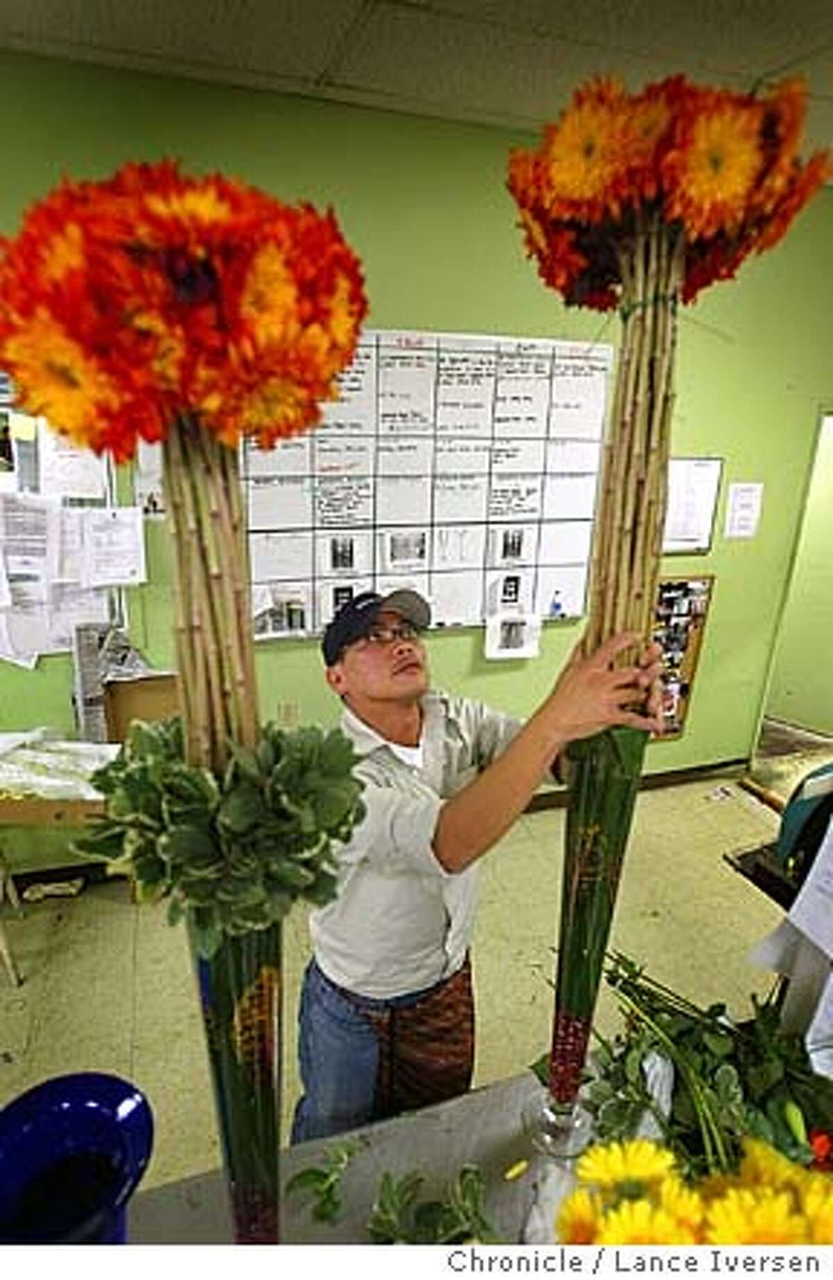 Unfussy flourishes / An eye for beauty -- and the ability to bluff ...