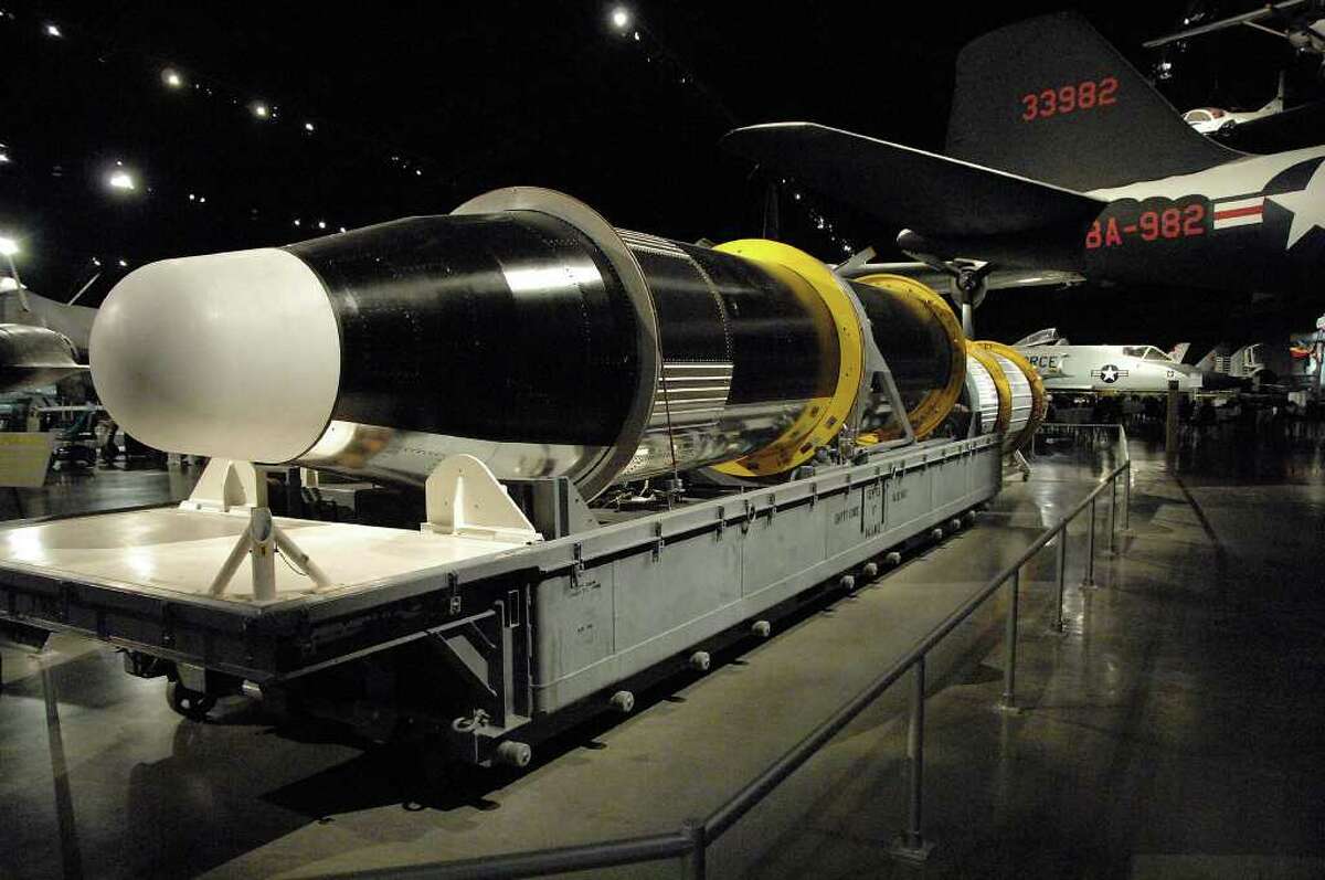Three former spy satellites go on display