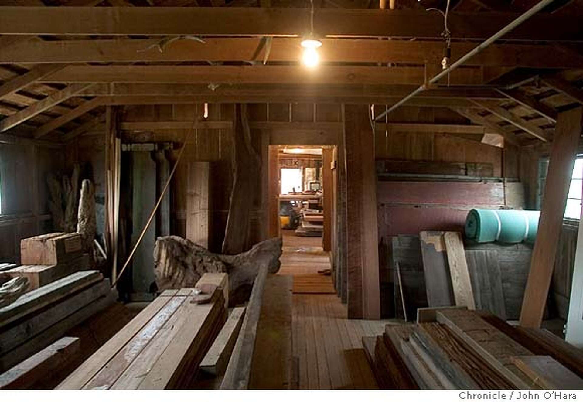 Barn again / Occidental builder recycles old growth redwood from aging ...