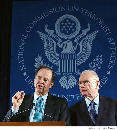 U.S. safer -- but not safe, 9/11 commission says / INDICTMENT: Report ...