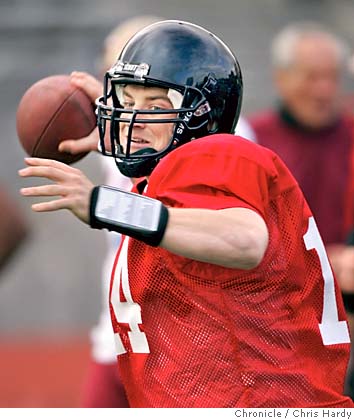 Harvard QB faces tough test on field and off it / Fitzpatrick must take ...