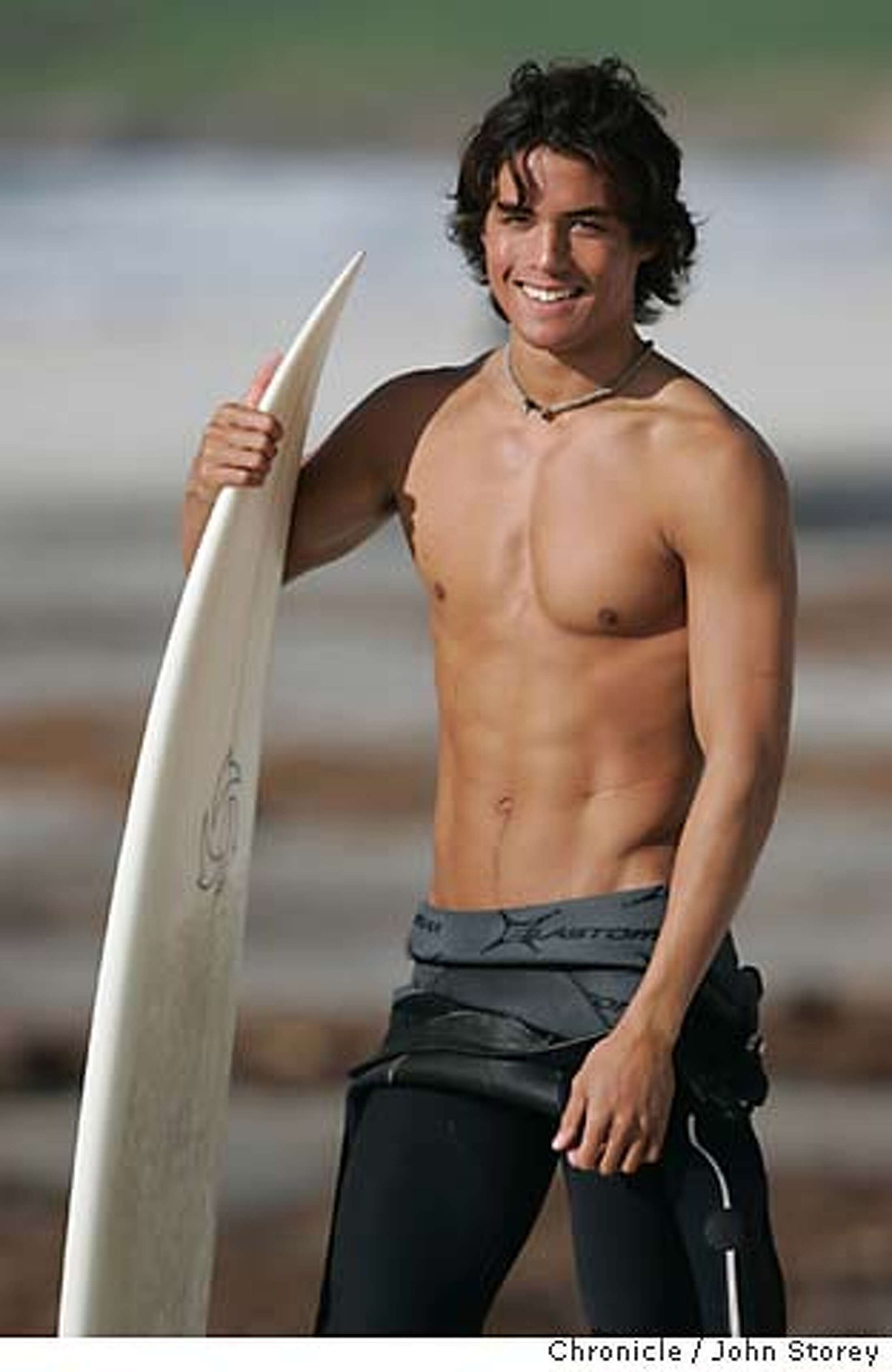 The bare facts / Jon Jonsson, surfer and 'Manhunt' hunk, is poised for ...