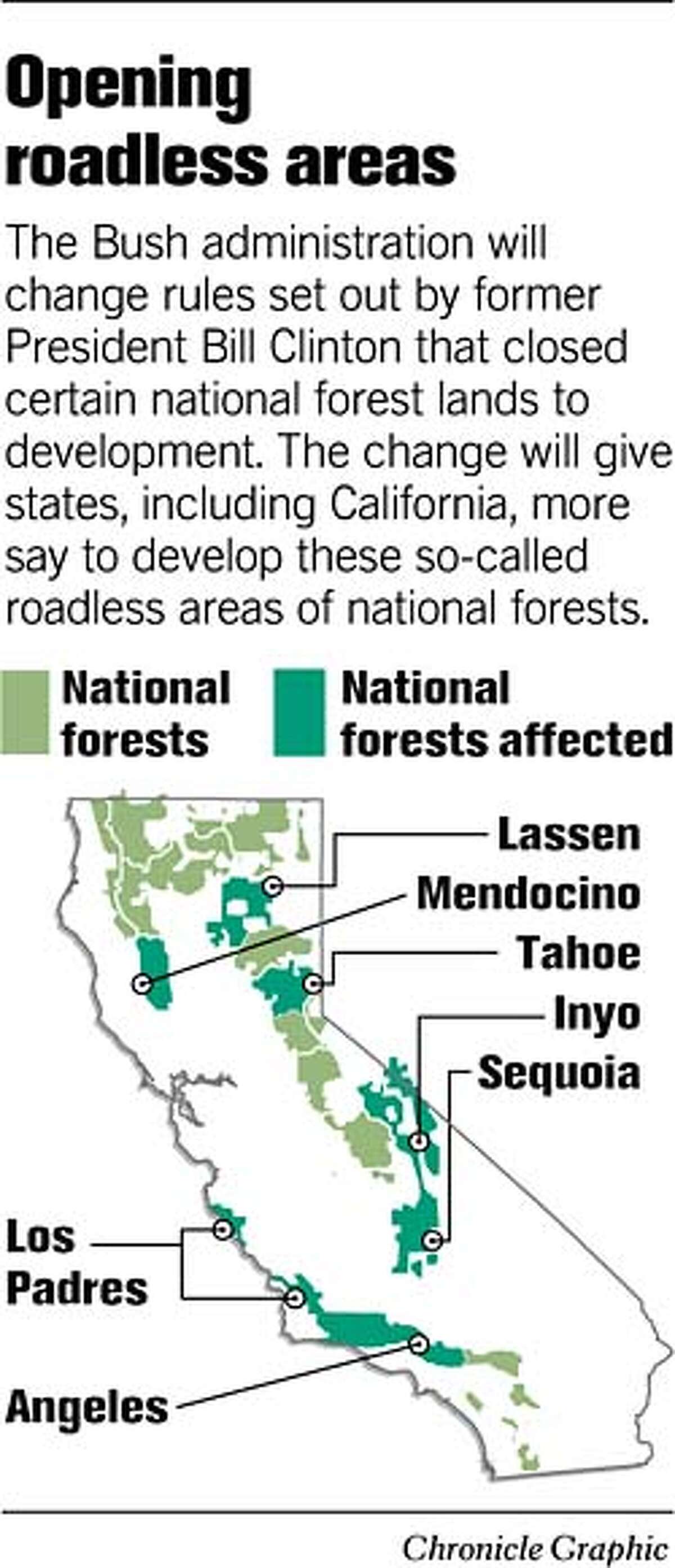U.S. to open more forests to logging / New rule to reverse Clinton ...