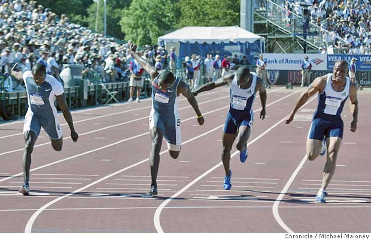 A Greene sweep / Montgomery in 7th, loses out on chance for berth in Athens