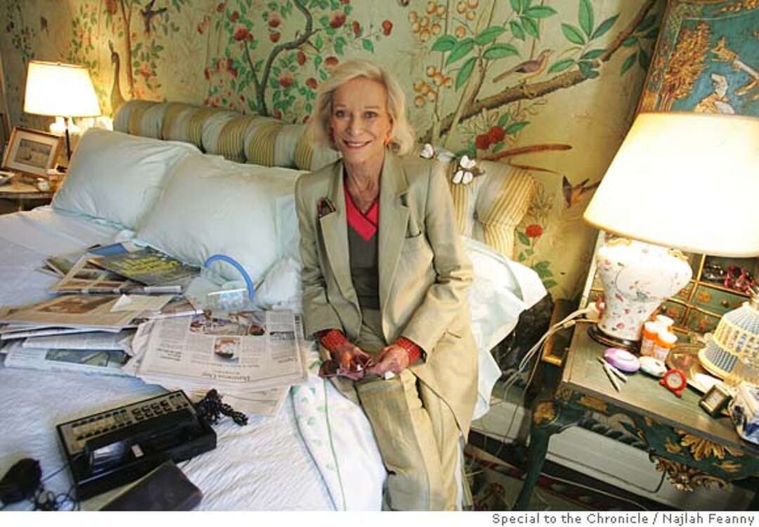 A day in the life of ... Nan Kempner / She'll take Manhattan -- but she ...