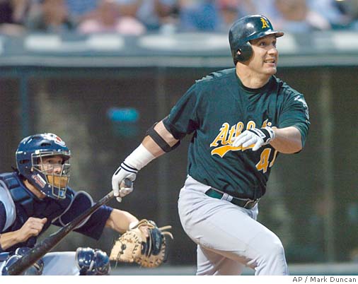 Finally, A's rake at Jake
