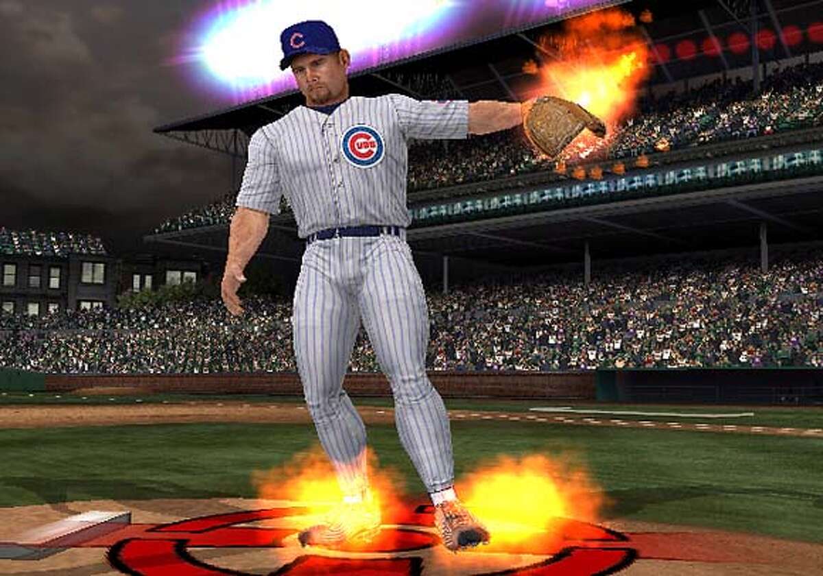 Baseball challenge runs up absurd scores / Midway's Slugfest is long on ...