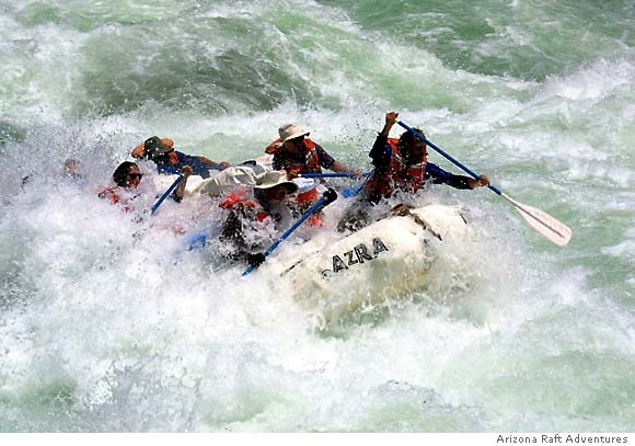 Deep in the Grand Canyon, a timeless silence / Motorless raft journey ...