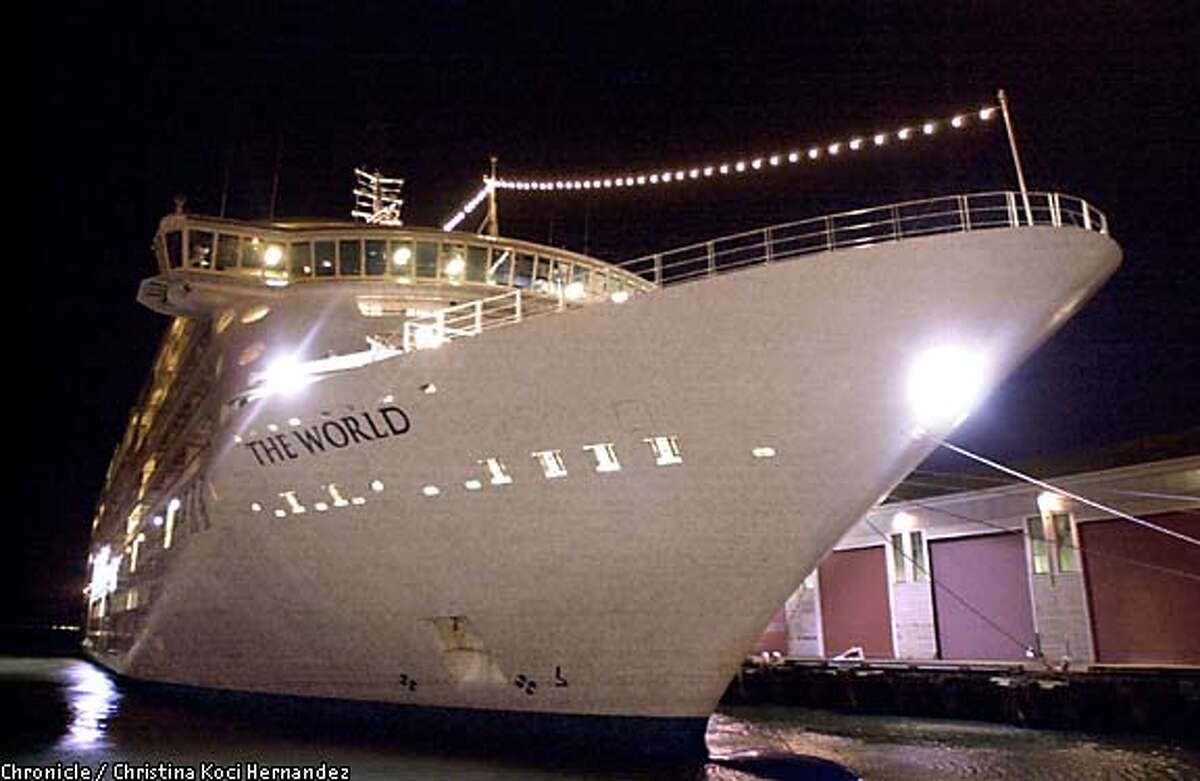 A sea-worthy celebration / The party never ends aboard the World, which ...