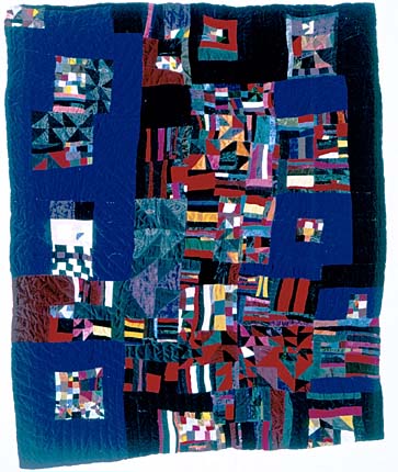 Patch work / The world of quilting widens, yet its appeal is still personal