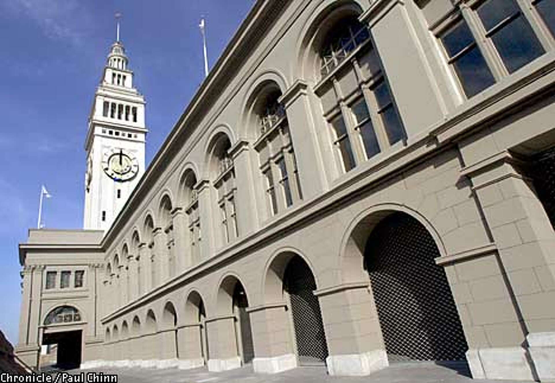 Renovated Ferry Building shines with dramatic light / 5-story atrium is ...