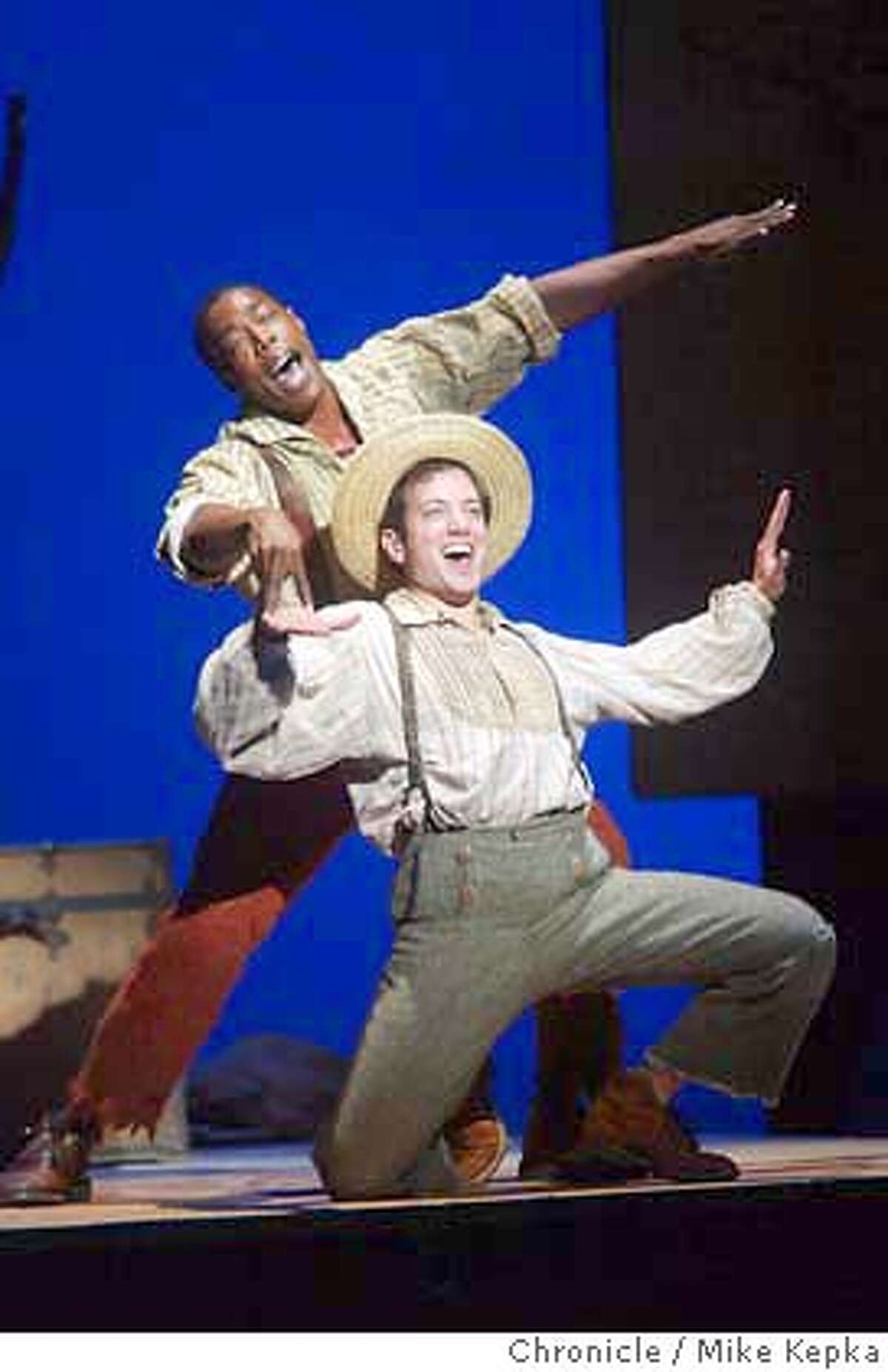 Lift every voice and sign. The musical 'Big River' takes Twain as its ...