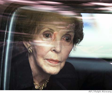 A week of ceremony goes just as planned / Former first lady draws on ...