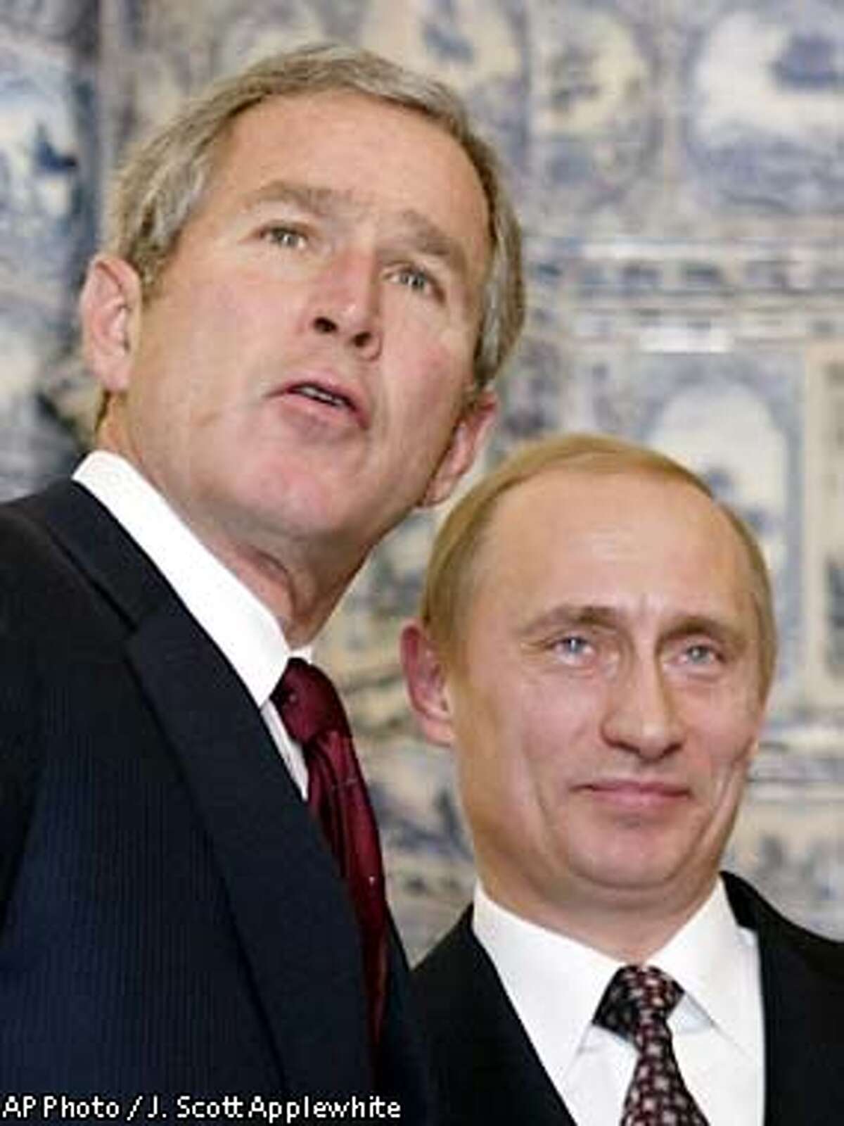 Putin lectures Bush about war on terror / He questions Saudis ...