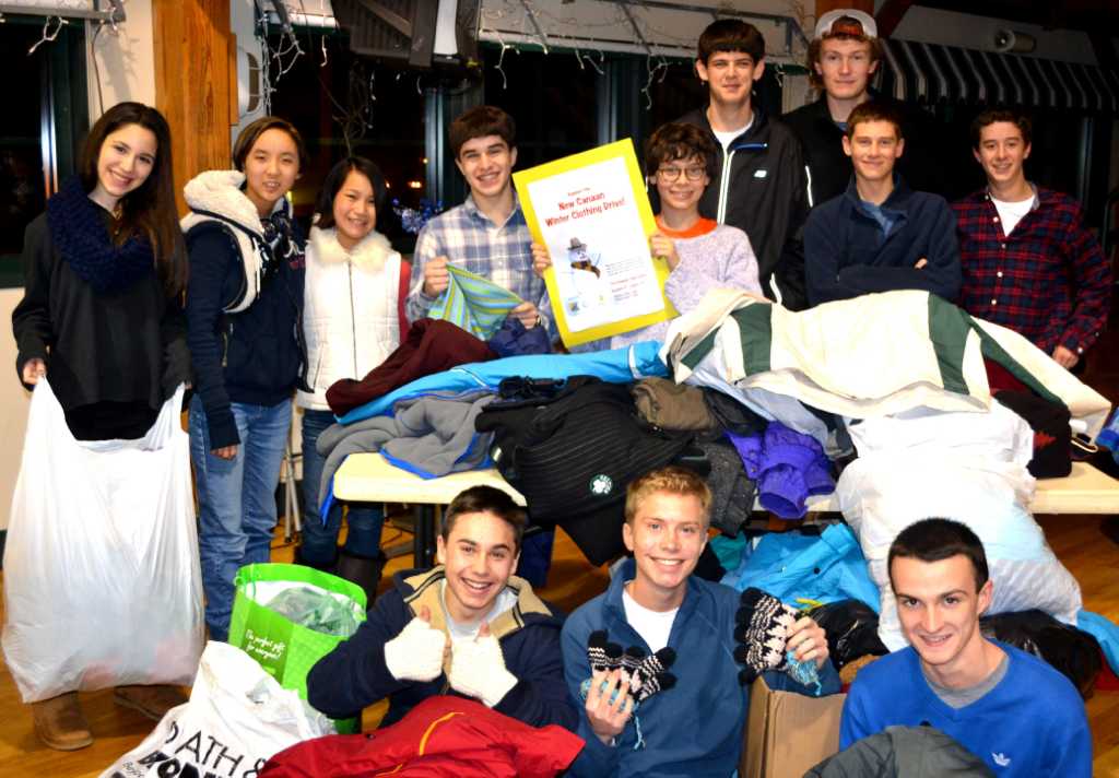 Outback hosts winter clothing drive